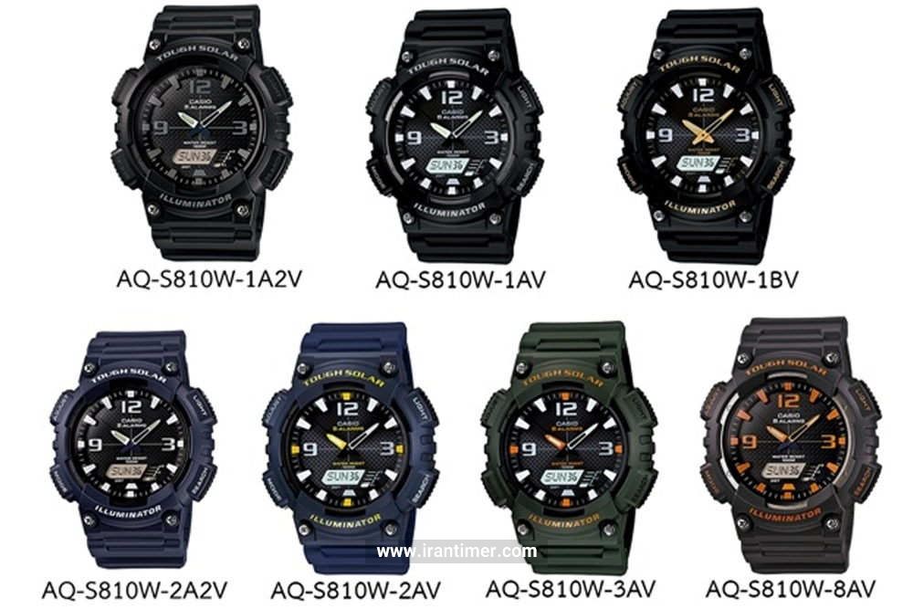 قیمت و خرید ساعت مچی مردانه کاسیو (CASIO) جنرال مدل AQ-S810W-1AVDF اسپرت | اورجینال و اصلی