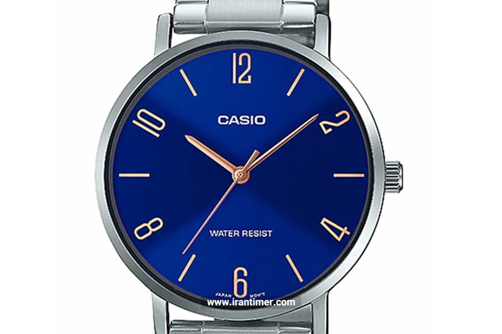 قیمت و خرید ساعت مچی مردانه کاسیو (CASIO) جنرال مدل MTP-VT01D-2B2UDF کلاسیک | اورجینال و اصلی