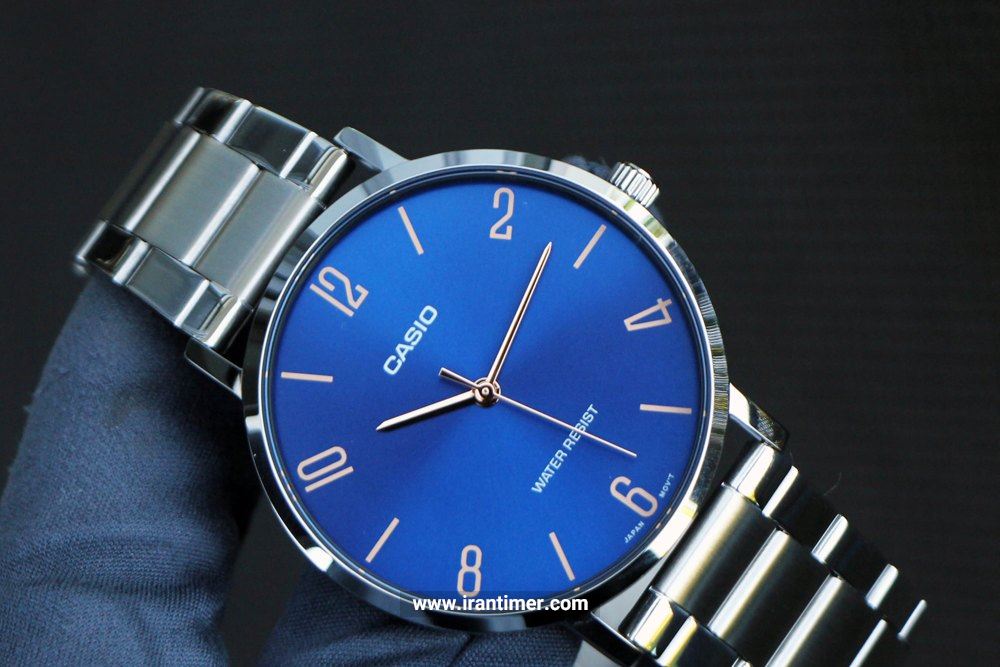 قیمت و خرید ساعت مچی مردانه کاسیو (CASIO) جنرال مدل MTP-VT01D-2B2UDF کلاسیک | اورجینال و اصلی