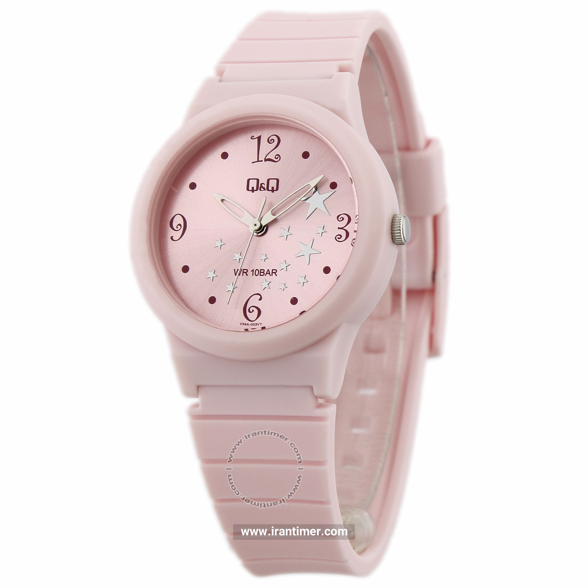 قیمت و خرید ساعت مچی زنانه کیو اند کیو(Q&Q) مدل V34A-003VY اسپرت | اورجینال و اصلی