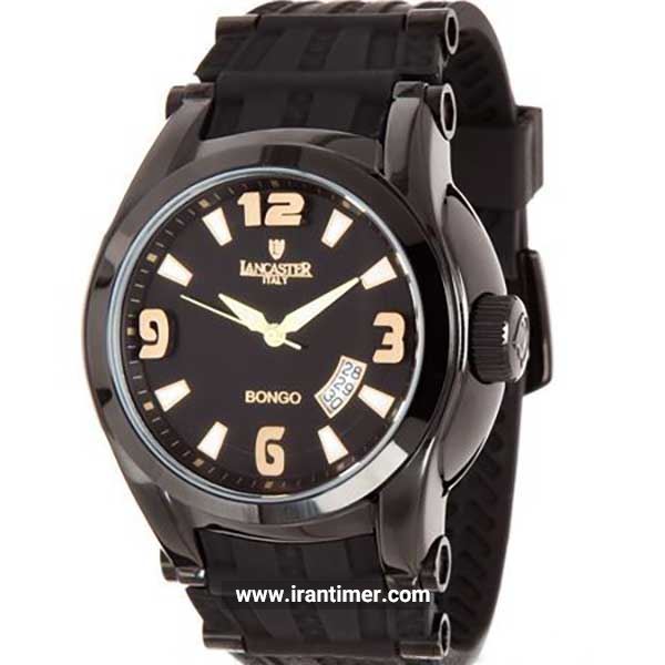 قیمت و خرید ساعت مچی مردانه لنکستر(LANCASTER) مدل 549BKNRGLNR اسپرت ...